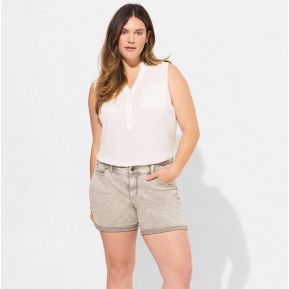 torrid | Tops | Torrid Harper Linen Pullover Tank | Poshmark